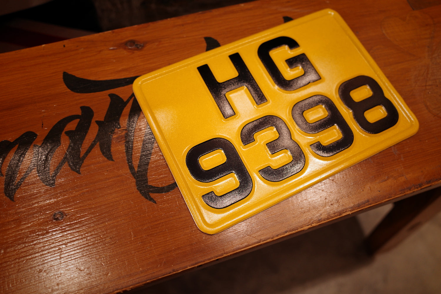 Aluminum Alloy Stamped Motorcycle License Plate - A Durable and ...